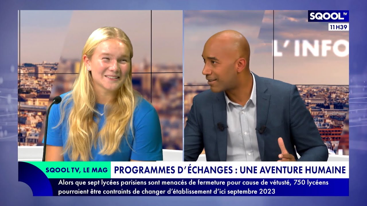 Le Mag (28/10/2022) - Programmes d'échanges internationaux : cap sur l'ouverture d'esprit ...