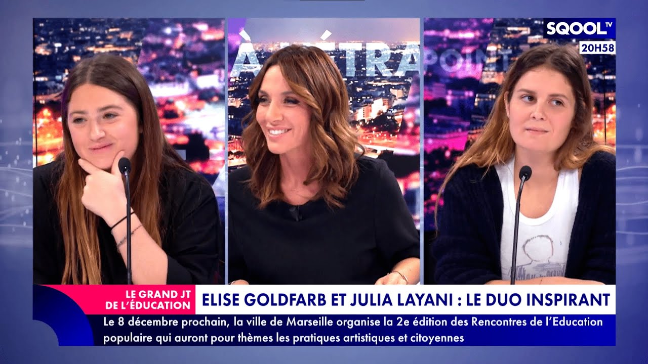 Le Grand JT de l'Éducation (29/11/2022) - Quand Élise Goldfarb et Julia ...