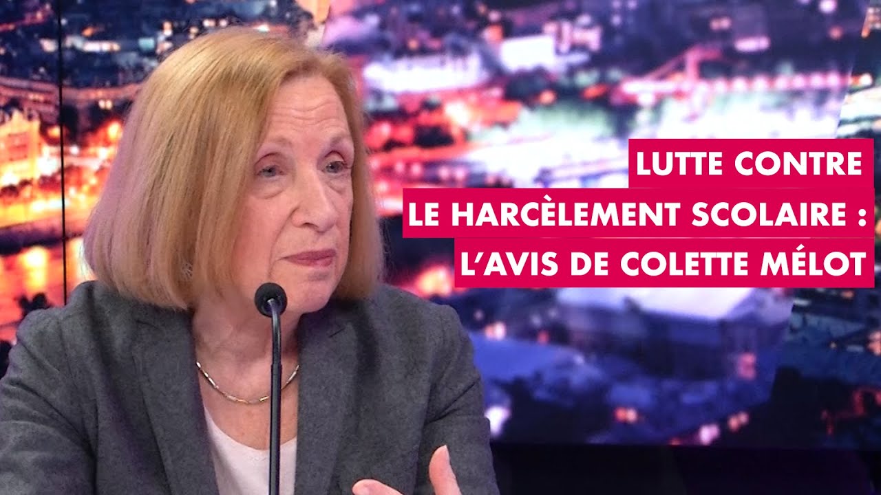 Lutte contre le harcèlement scolaire : l’avis de Colette Mélot - SQOOL TV