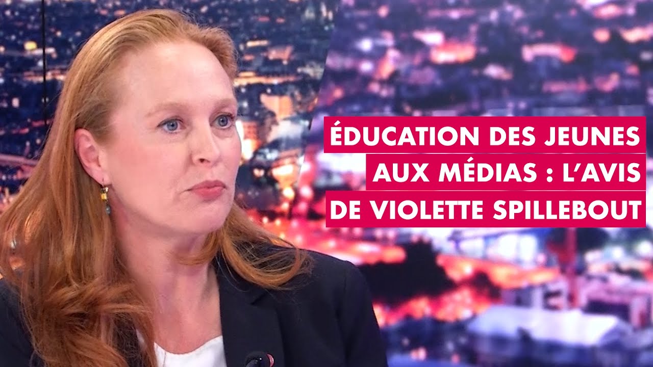 Éducation des jeunes aux médias : l’avis de Violette Spillebout - SQOOL TV