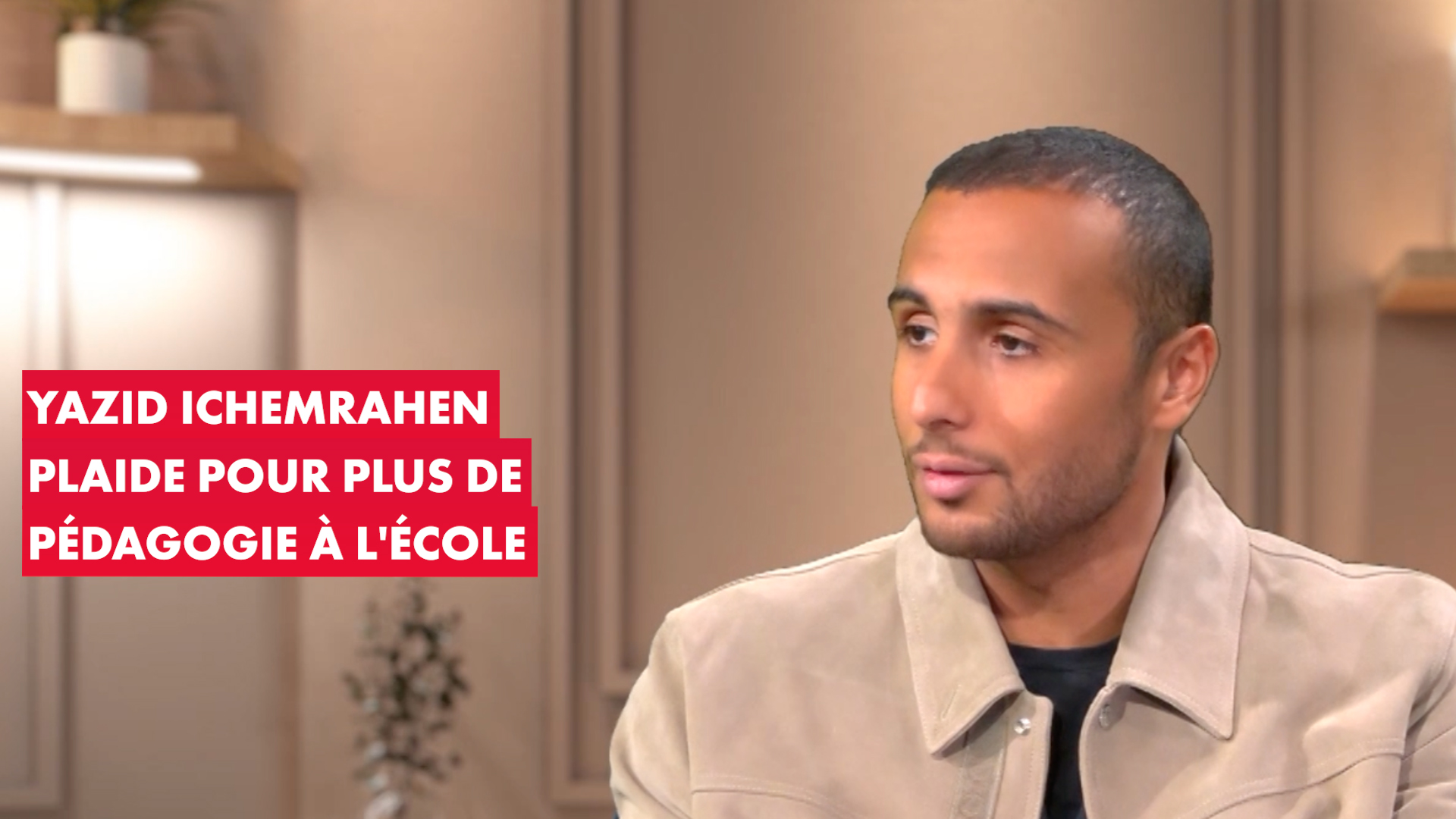Yazid Ichemrahen plaide pour plus de pédagogie à l'école - SQOOL TV