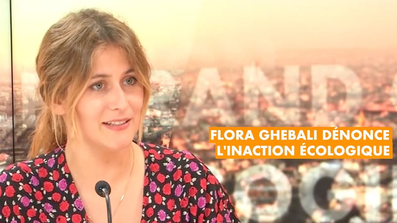 Flora Ghebali dénonce l’inaction écologique - SQOOL TV