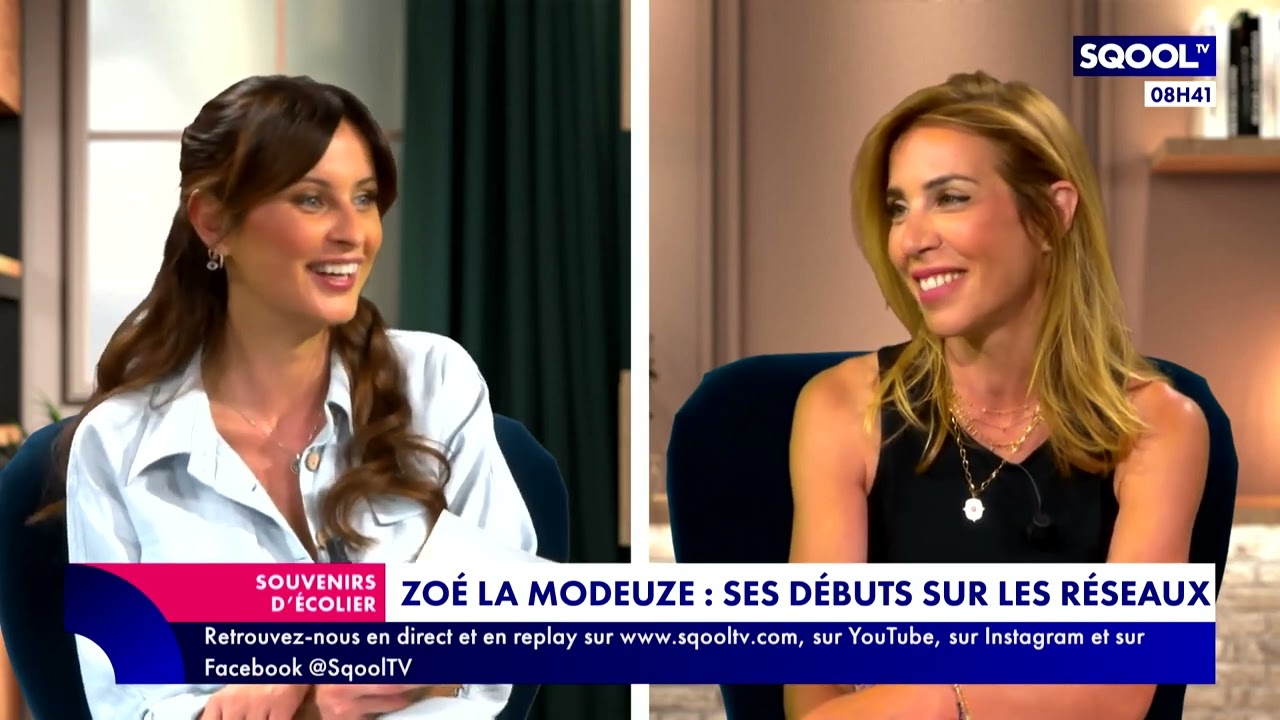 Souvenirs d'écolier (17/06/2023) - Zoé la Modeuze - SQOOL TV
