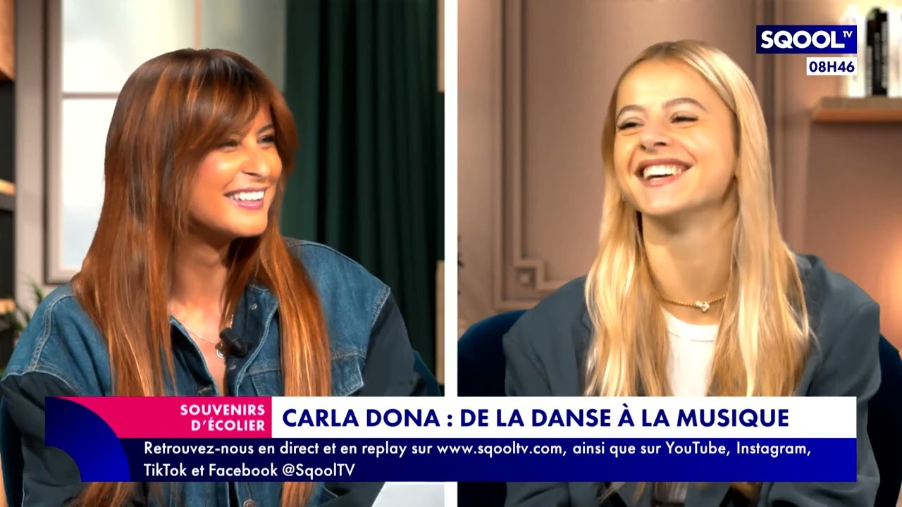 Souvenirs d'écolier (08/12/2023) - Carla Dona - SQOOL TV