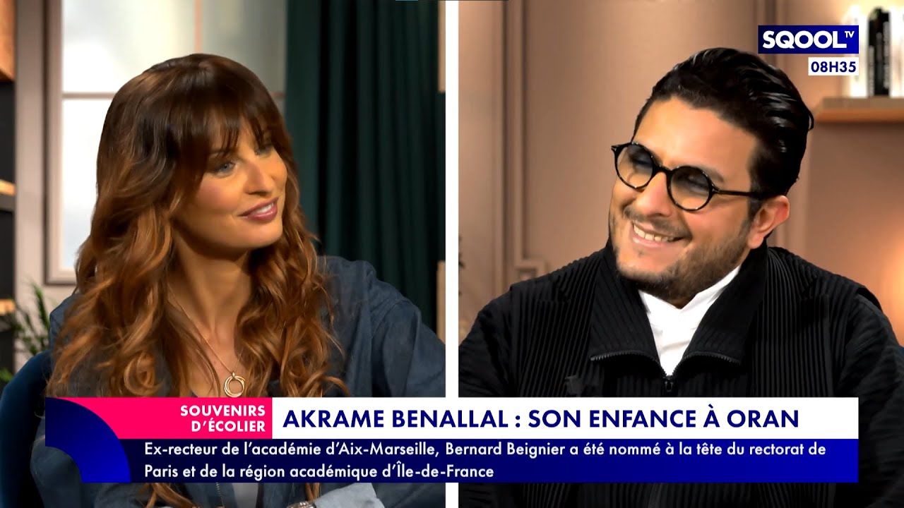 Souvenirs d'écolier (06/04/2024) - Akrame Benallal - SQOOL TV