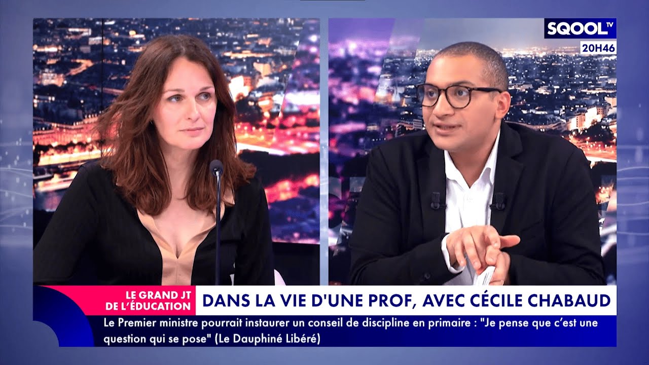 Le Grand JT de l'Éducation (10/04/2024) - Dans la vie d'une prof avec ...