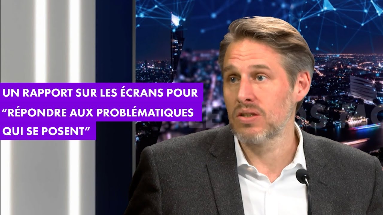 Un rapport sur les écrans pour "répondre aux problématiques qui se ...