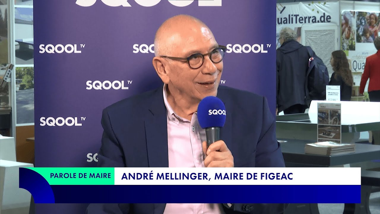 Parole de maire : André Mellinger, maire de Figeac - SQOOL TV