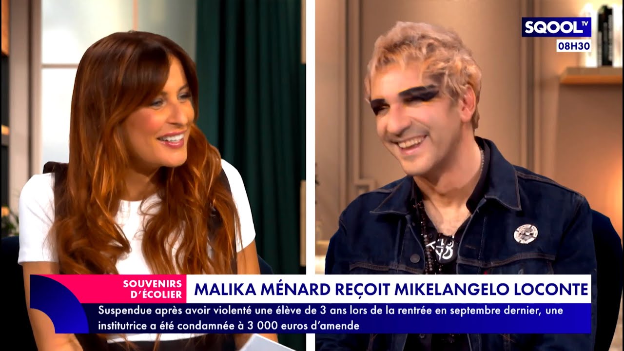 Souvenirs d'écolier (01/03/2025) - Mikelangelo Loconte - SQOOL TV