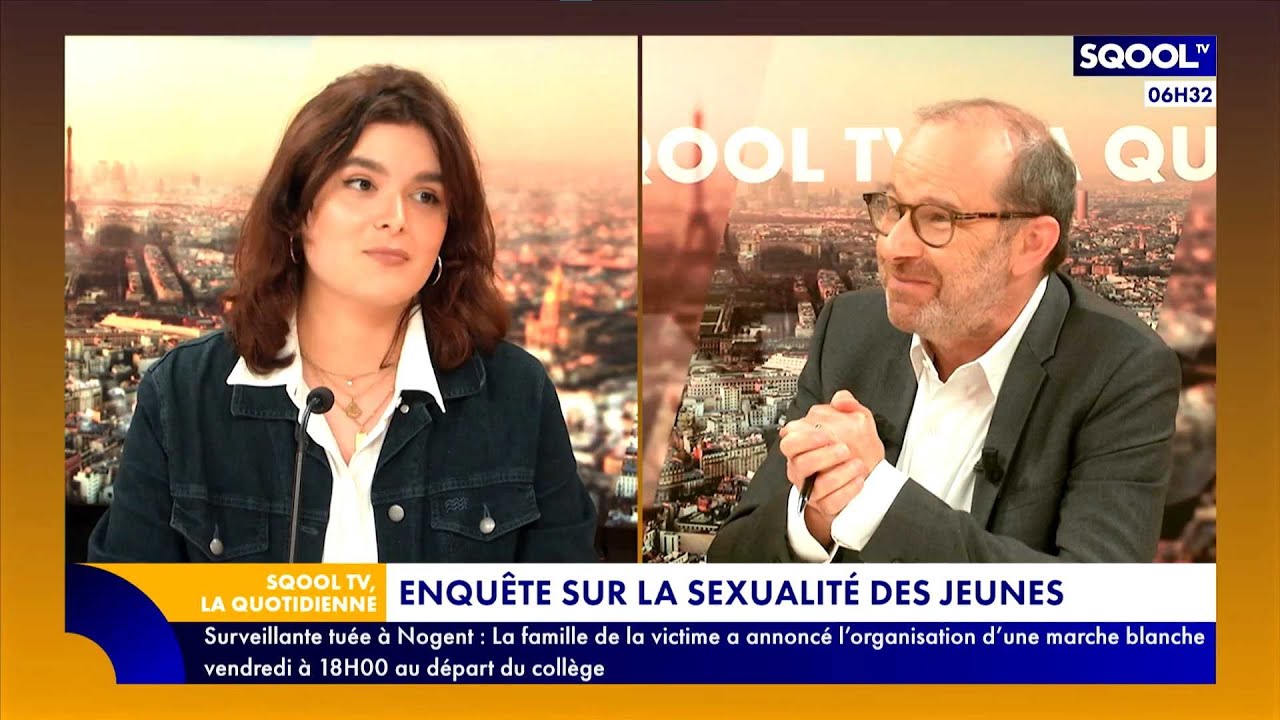 La Quotidienne (12/06/2025) - "Les Cobayes" : enquête sur la sexualité des jeunes - SQOOL TV